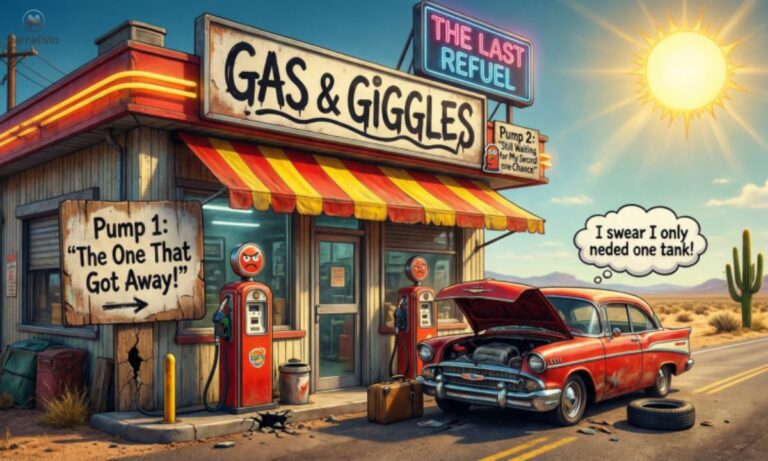 350+ Funny Gas Station Names You Won’t Believe Are Real