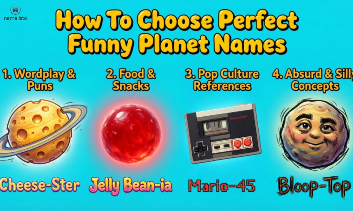 350+ Unbelievably Funny Planet Names To Make You Laugh